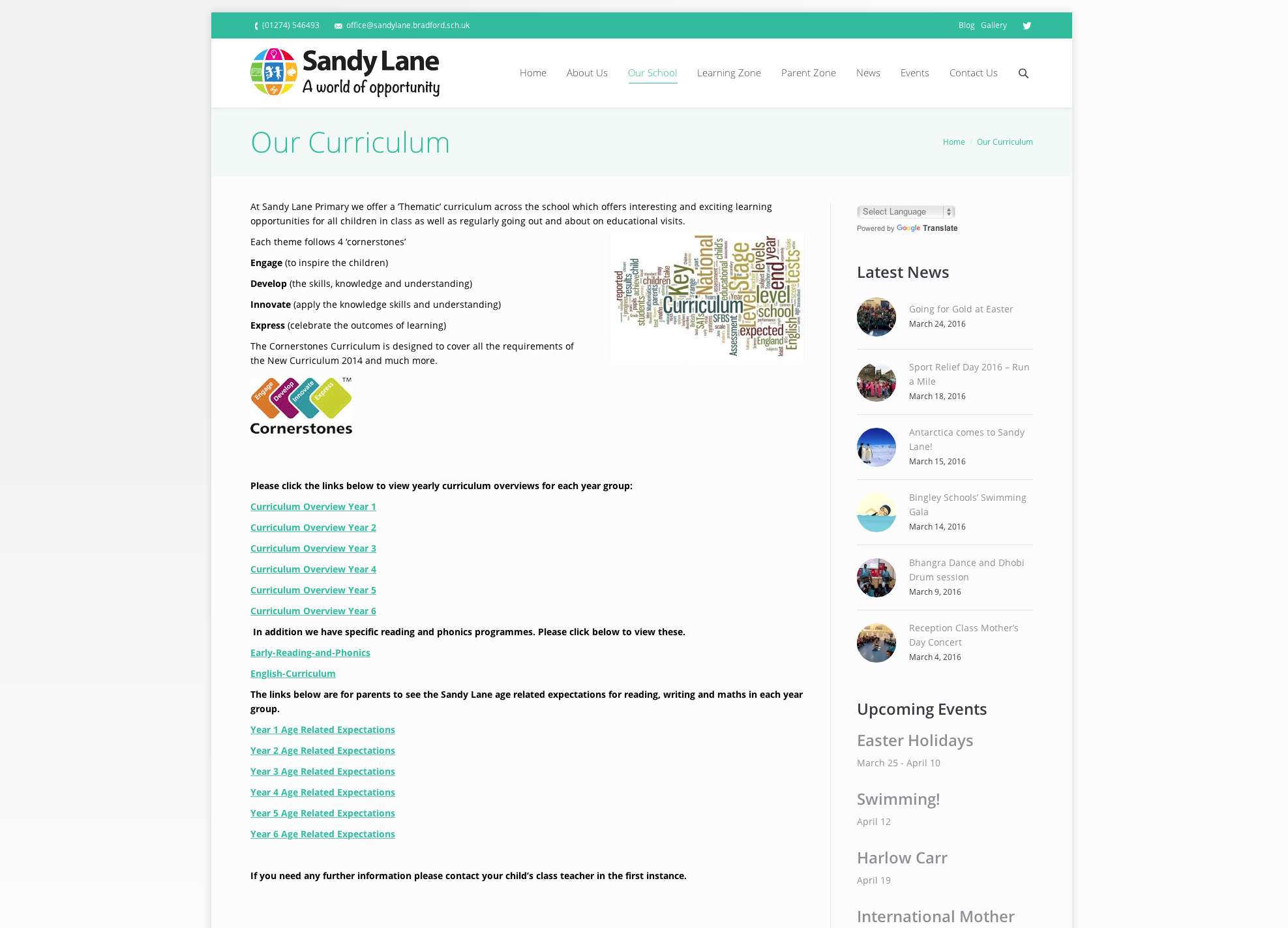 Sandy Lane Primary School - PMD Creative Solutions Ltd